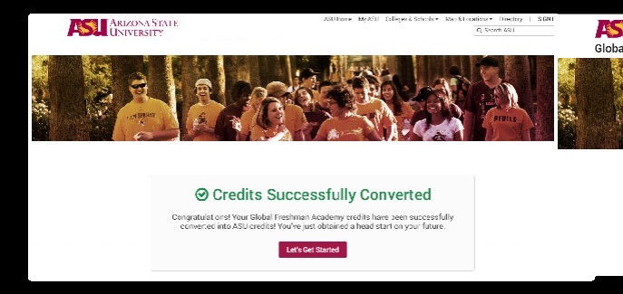 How do I convert my Universal Learner Courses for credit?