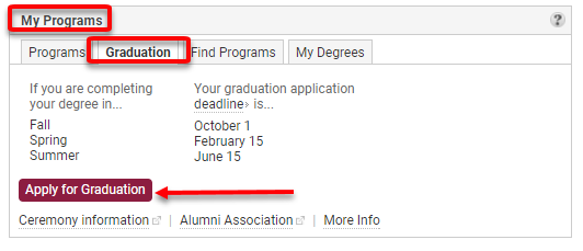 How Do I Apply for Graduation?
