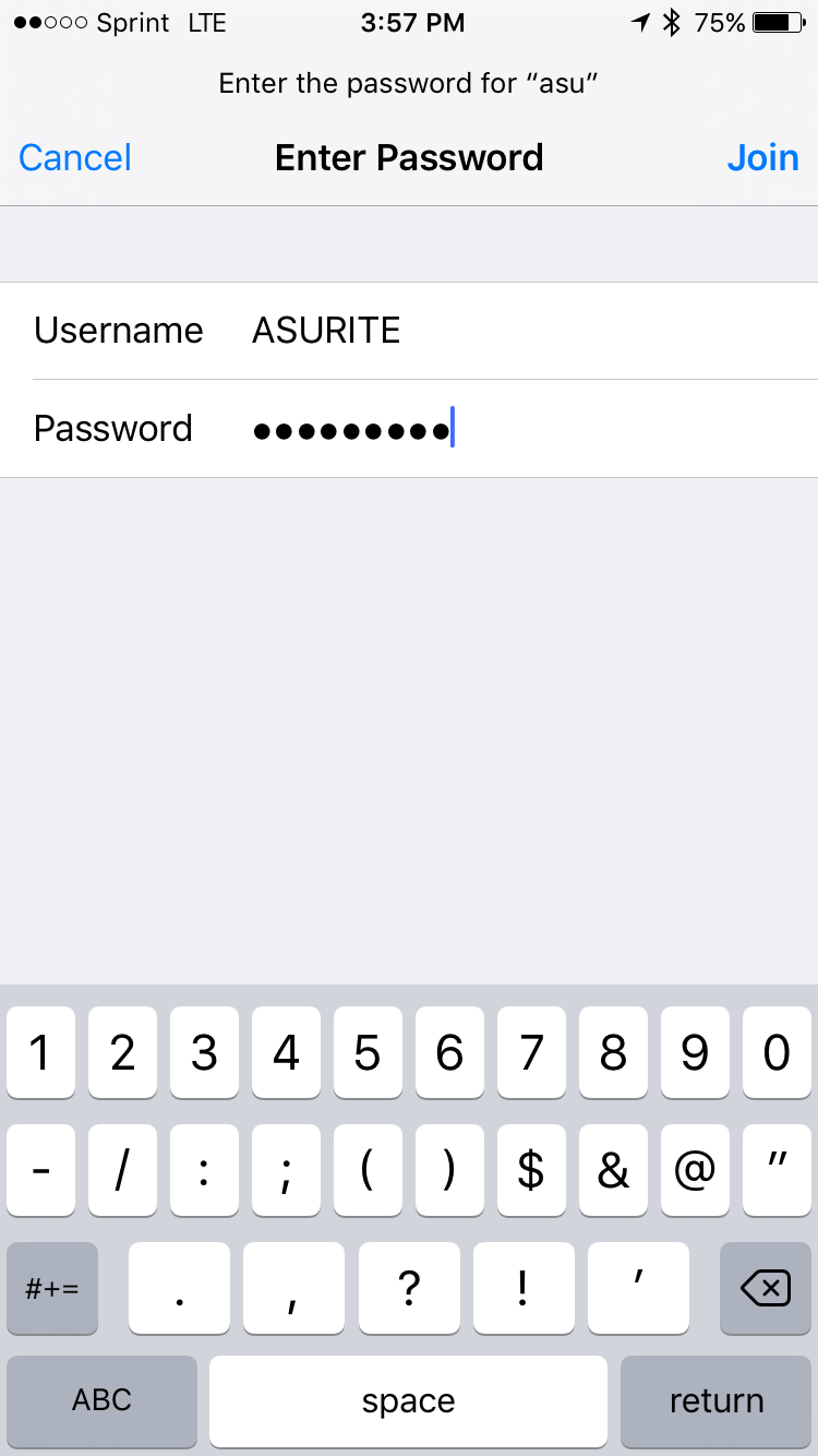 How Do I Setup ASU Wireless on Apple iOS?