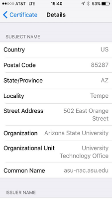 How Do I Setup ASU Wireless on Apple iOS?